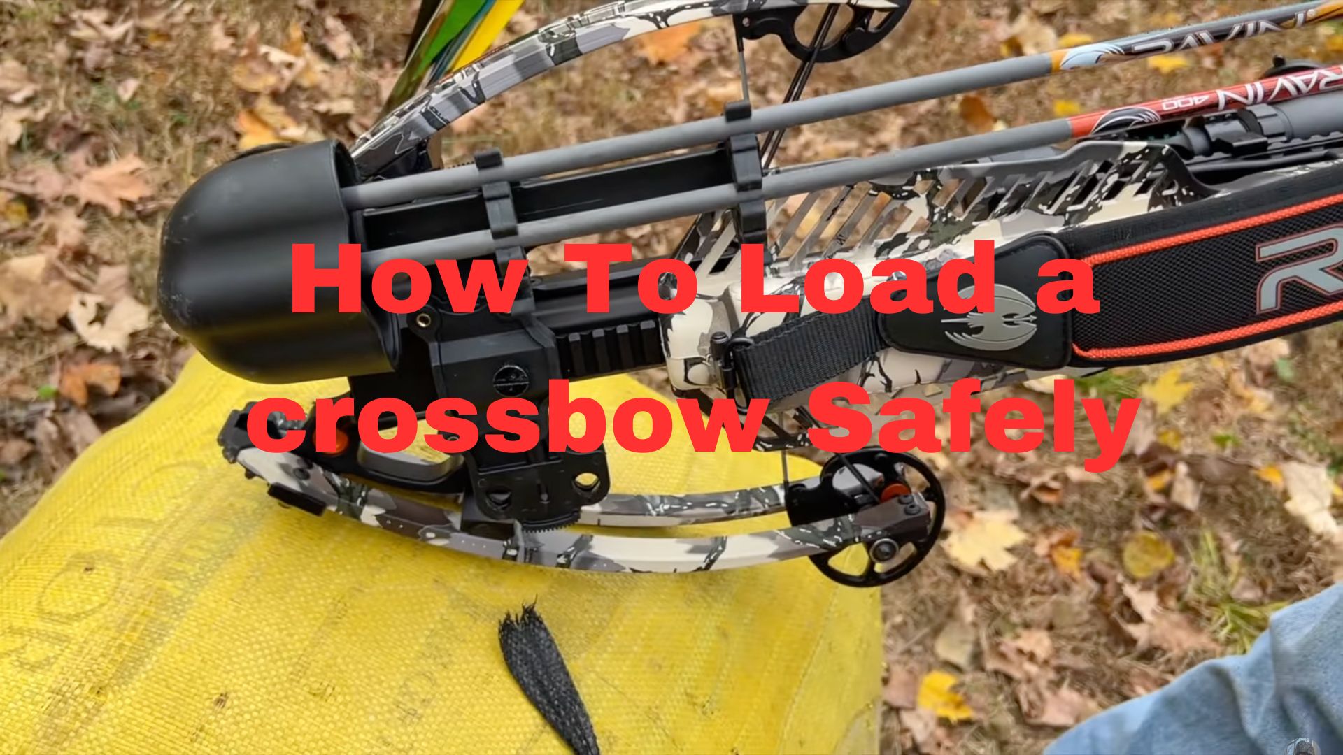 How To Load a crossbow Safely? - Binoculars Guru